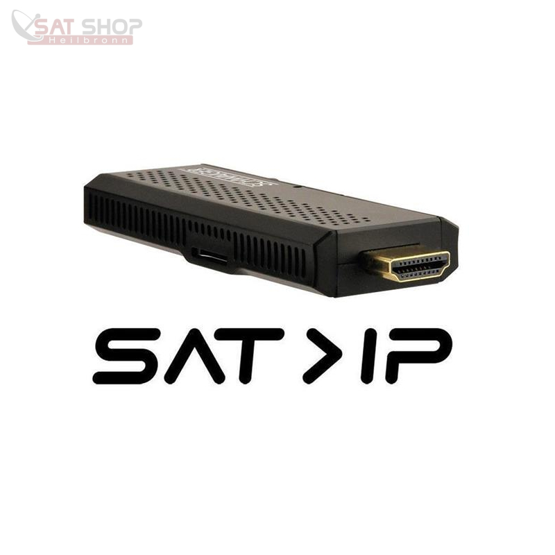 Schwaiger DSR51IP Full HDTV Media-Player/Receiver für SAT>IP (DC-IN, I ...